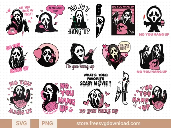 Scream SVG Bundle - Store Free SVG Download